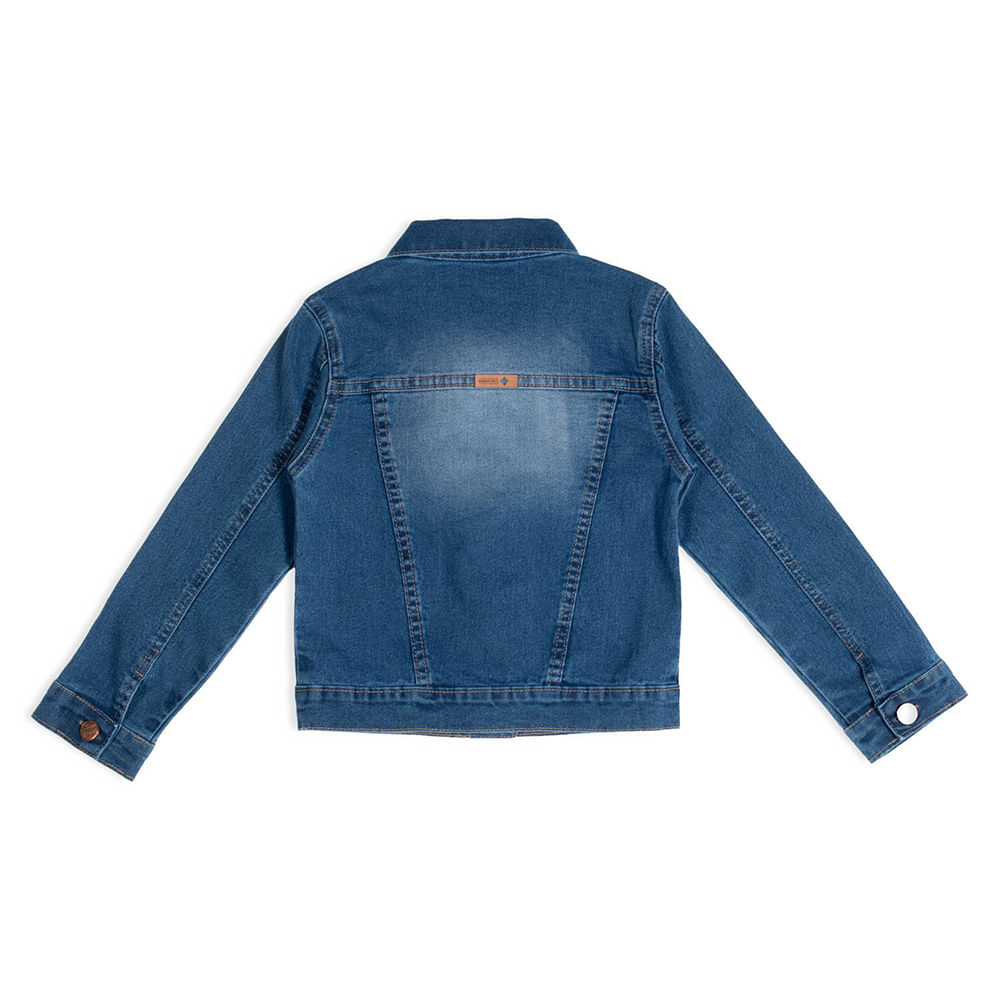 JAQUETA JEANS FEM JUV MANIA KIDS - BBB Family